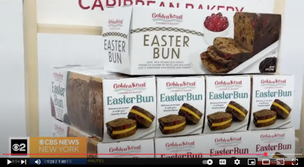 CBS Segment Features GK Easter Bun | Golden Krust