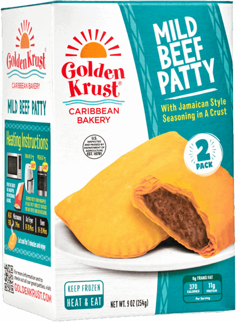 Mild Beef Patty New | Golden Krust